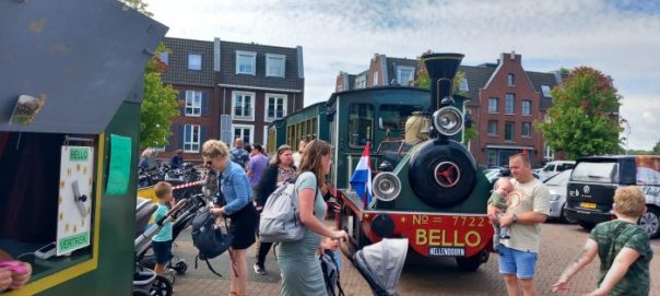 Treintje Bello spoort in Ommen | OudOmmen.nl